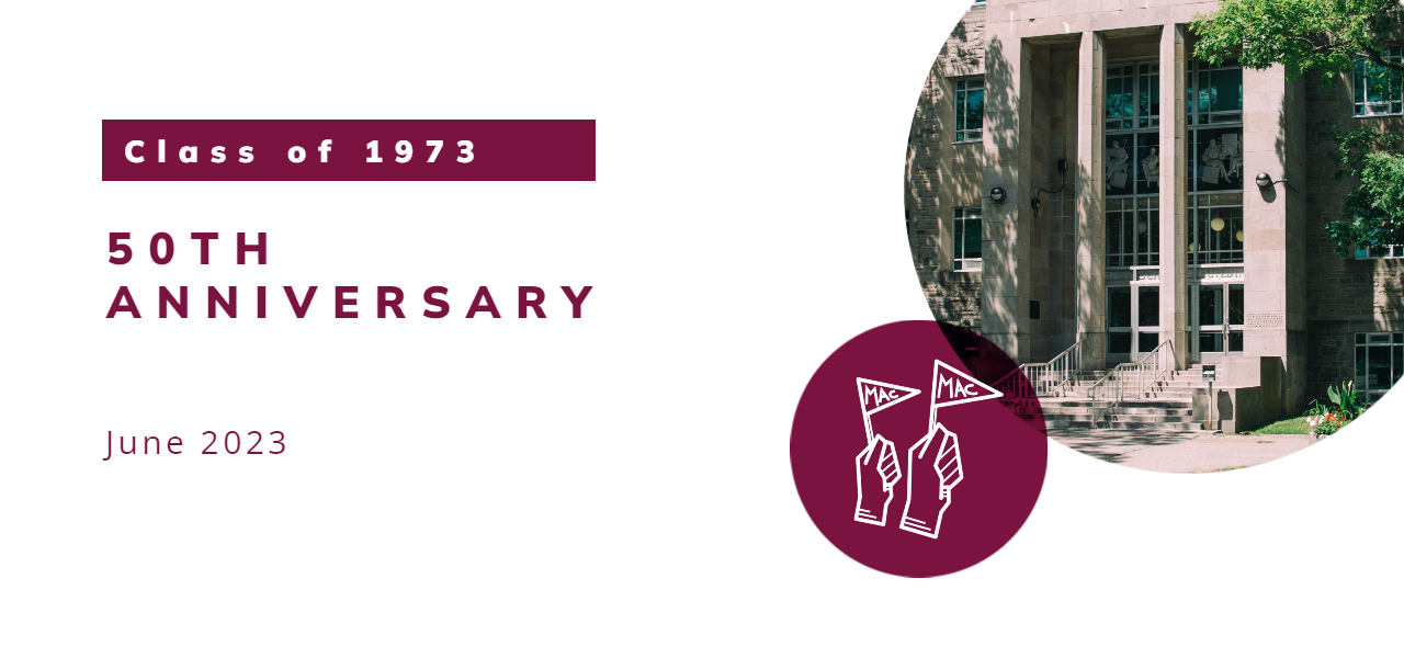 McMaster Alumni Community - Class of 1973 50th Anniversary