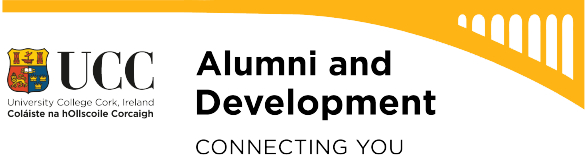 UCC Alumni and Development - Login